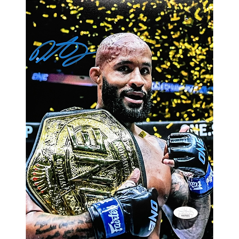 Demetrious "Mighty Mouse" Johnson Signed UFC 8x10 Photo (JSA ...