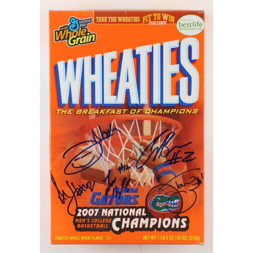 Florida Gators "Starting 5" 2007 National Champions Wheaties Cereal ...
