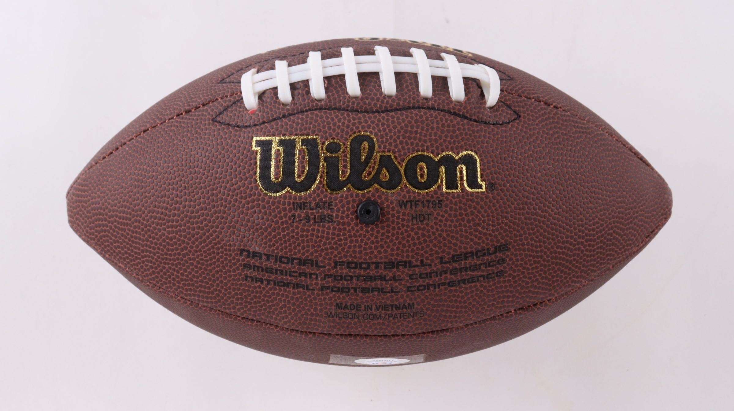 Jason Peter Signed NFL Football (PSA) | Pristine Auction