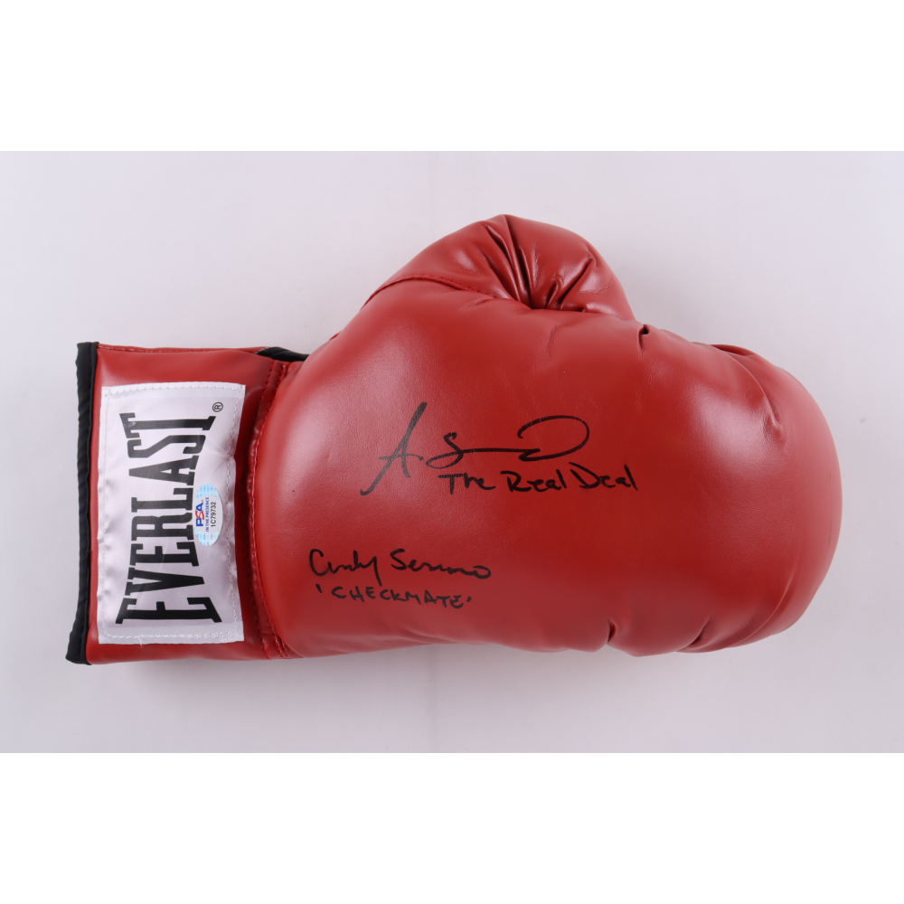 Amanda Serrano & Cindy Serrano Signed Everlast Boxing Glove Inscribed ... Amanda Serrano & Cindy Serrano Signed Everlast Boxing Glove Inscribed ...