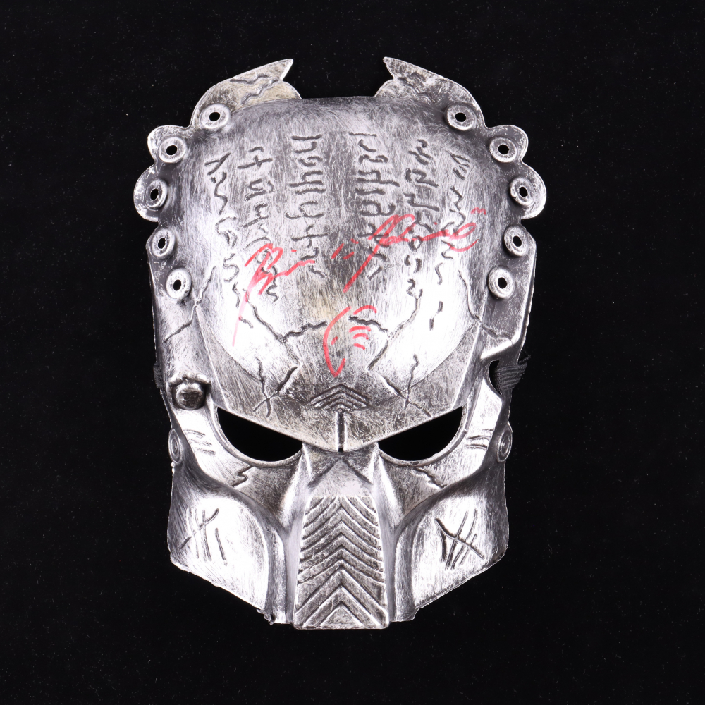 Brian A. Prince Signed "Predator" Mask (JSA) | Pristine Auction