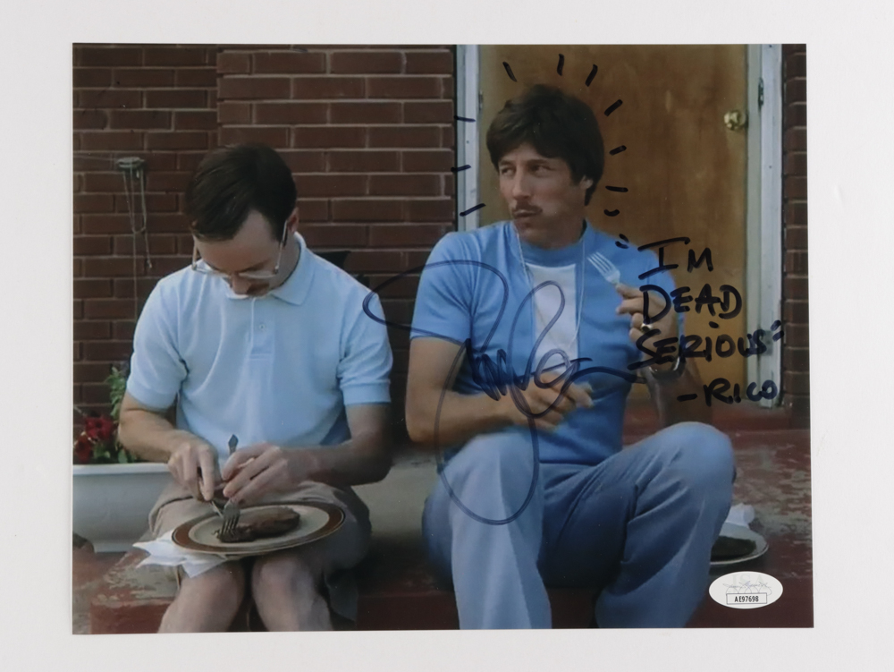 Jon Gries Signed "Napoleon Dynamite" 8x10 Photo Inscribed "'I'm Dead ...