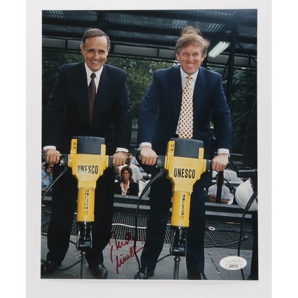 Rudy Giuliani Signed 8x10 Photo (JSA) | Pristine Auction