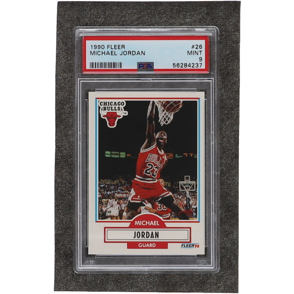 Michael Jordan 1990-91 Fleer #26 (PSA 9) | Pristine Auction