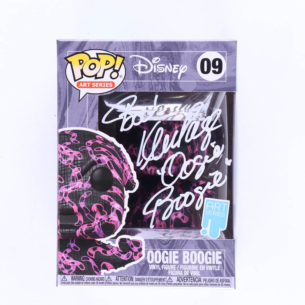 Ken Page Signed Disney #09 Oogie Boogie - Art Series - Funko Pop! Vinyl ...