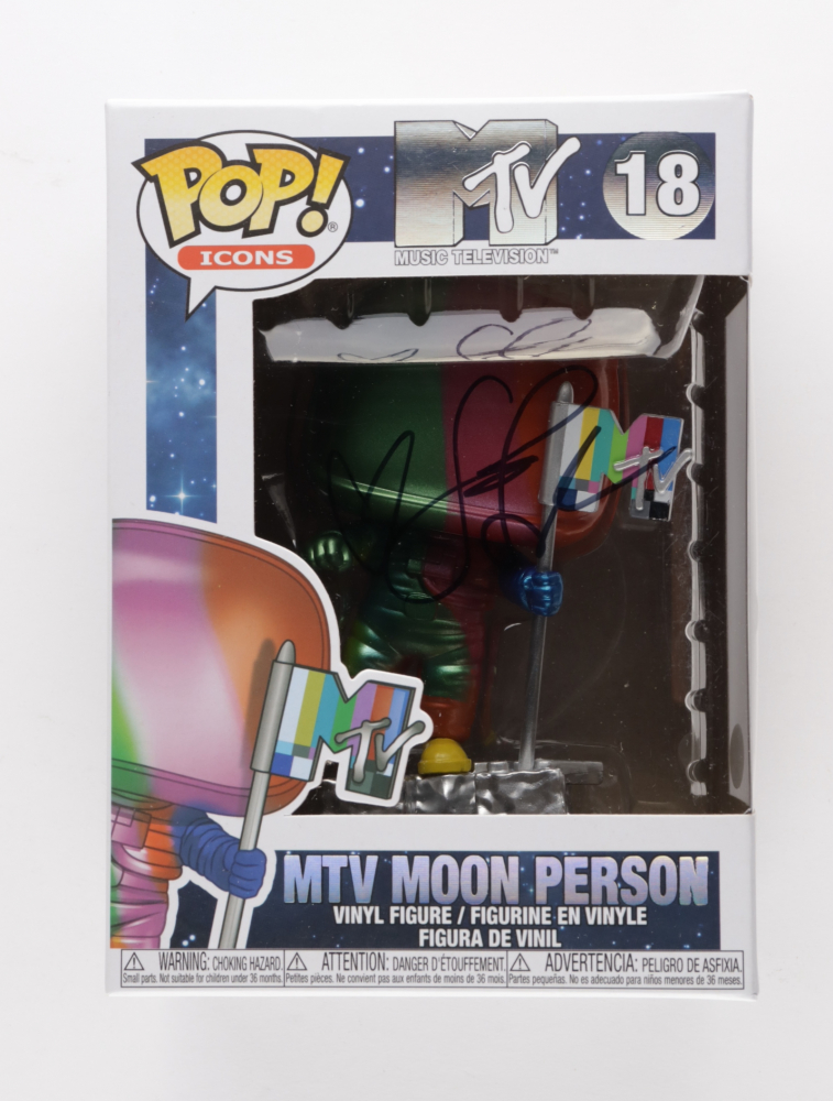 Lisa Loeb Signed MTV #18 MTV Moon Person Funko Pop! Vinyl Figure with ...