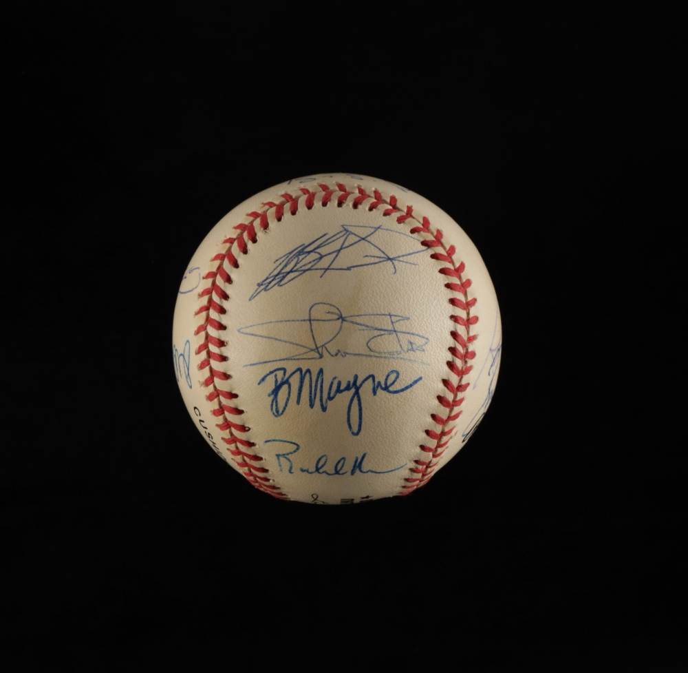 ONL Baseball Signed by (12) with Barry Bonds, JT Snow, Rich Aurilia ...