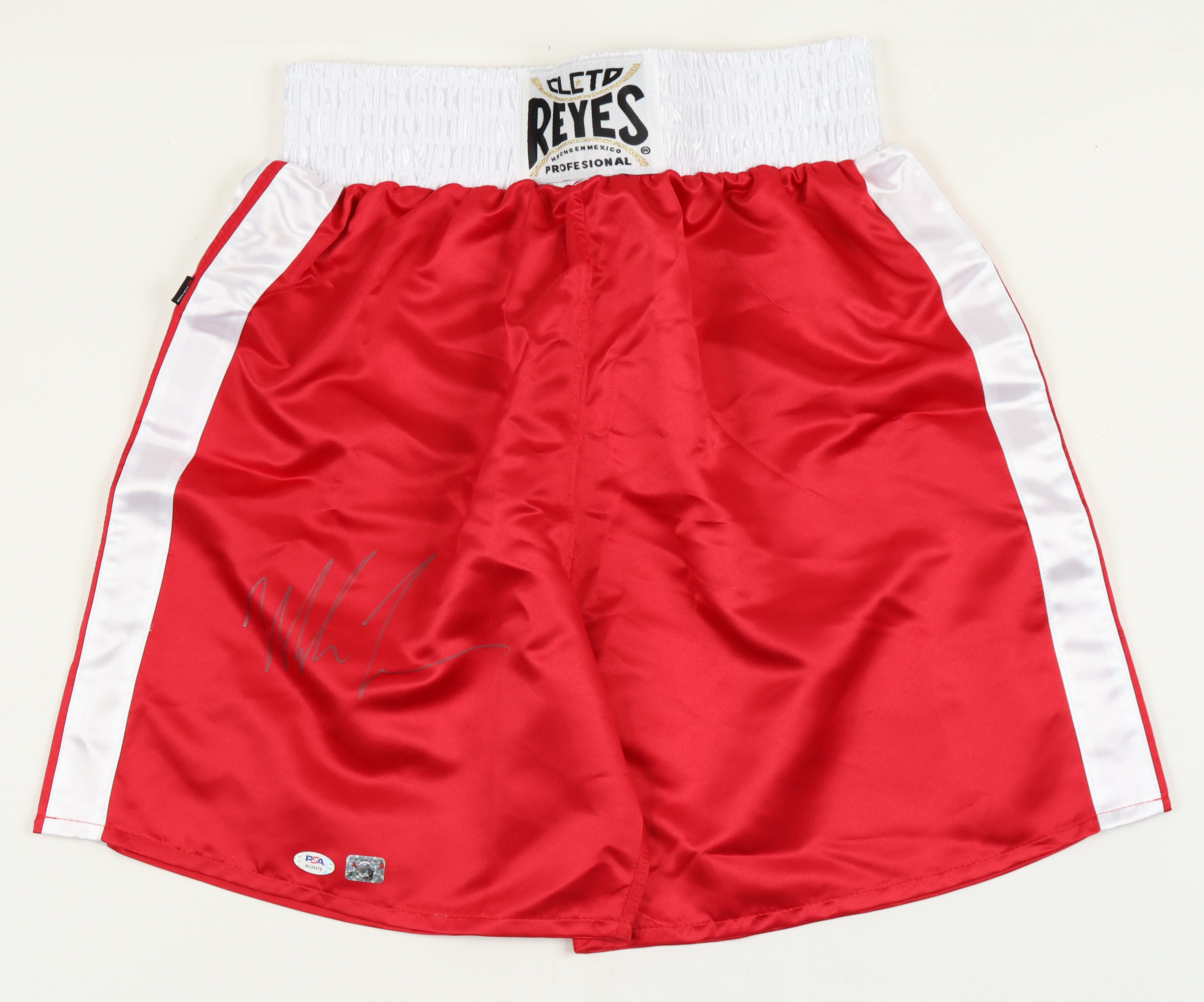 Mike Tyson Signed Cleto Reyes Boxing Trunks (PSA & Tyson) | Pristine ...