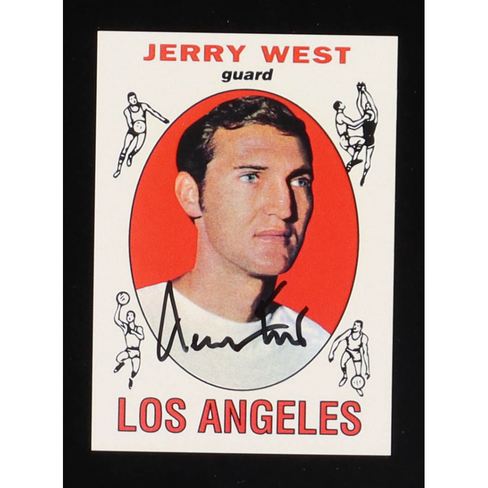 Jerry West Signed 1969-70 Topps #90 Reprint (Beckett) | Pristine Auction