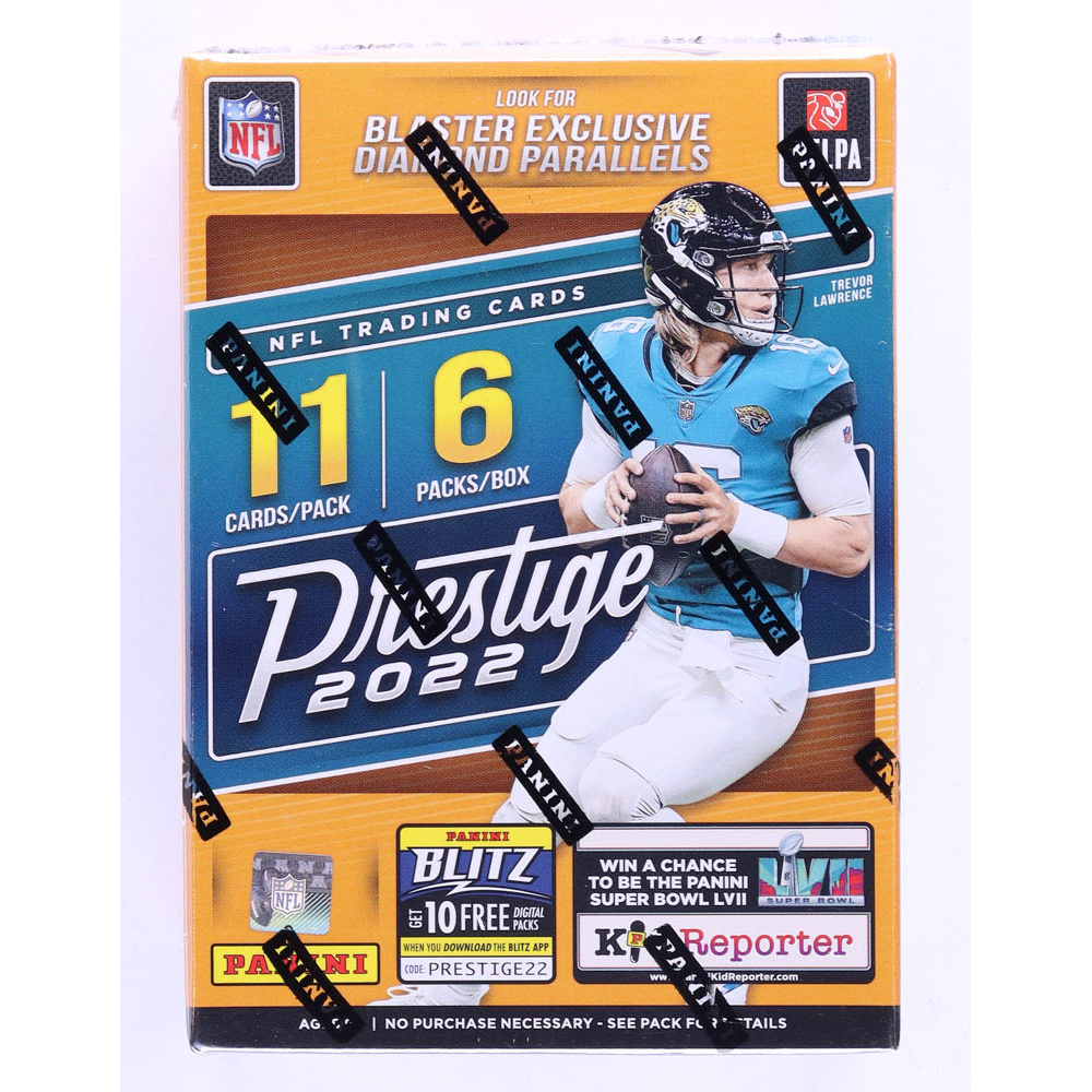 2022 Panini Prestige Football Blaster Box with (6) Packs | Pristine Auction