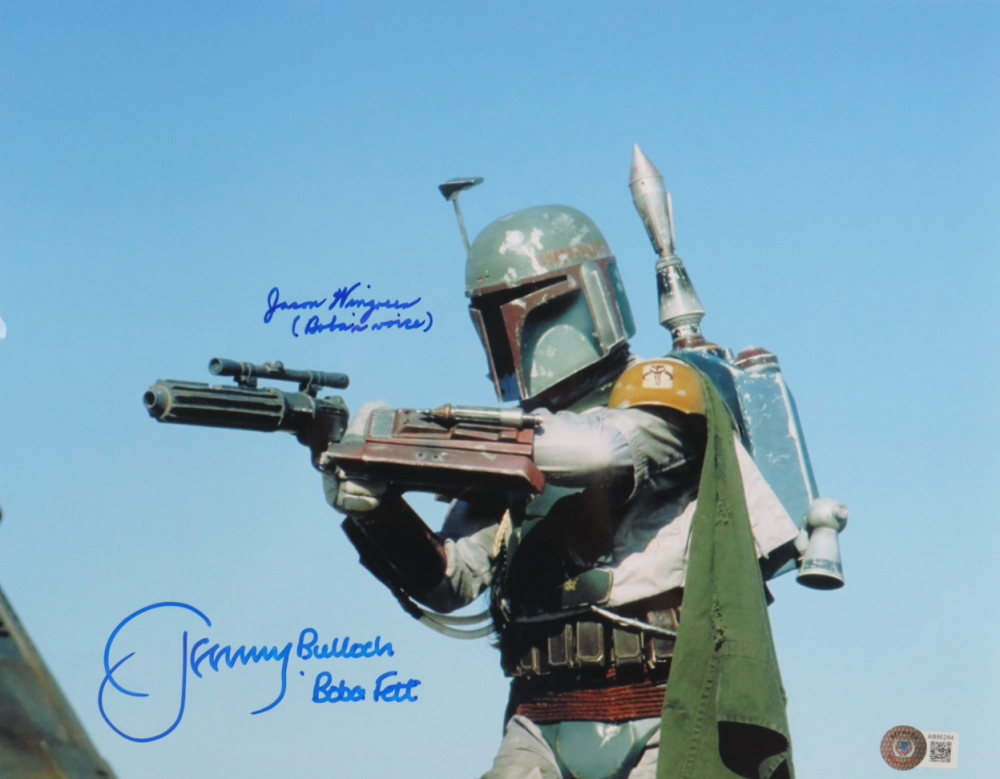 Jeremy Bulloch & Jason Wingreen Signed "Star Wars" 11x14 Photo ...