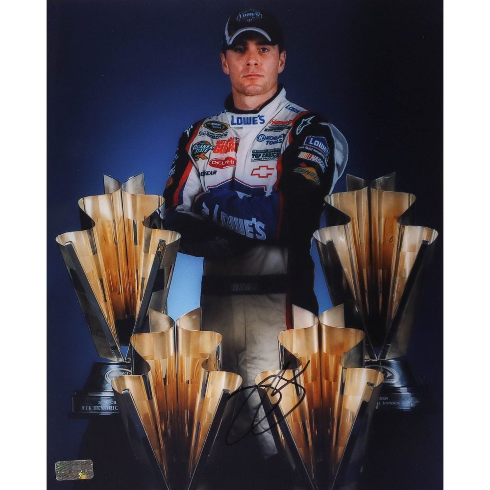 Jimmie Johnson Signed NASCAR 8x10 Photo (Palm Beach) | Pristine Auction