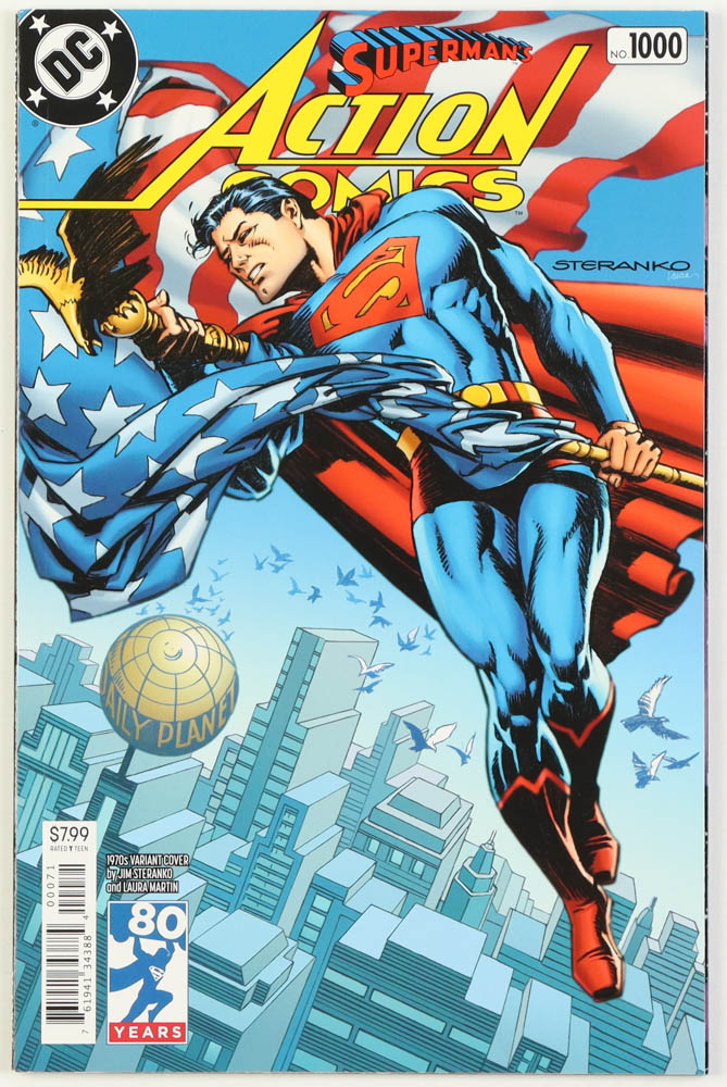 2018 "Action Comics" Issue #1000 DC Comic Book | Pristine Auction