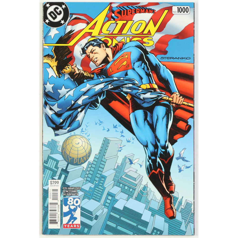 2018 "Action Comics" Issue #1000 DC Comic Book | Pristine Auction