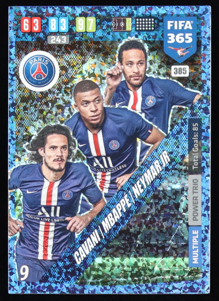 Edinson Cavani / Kylian Mbappe / Neymar Jr 2020 FIFA Stickers #365 ...
