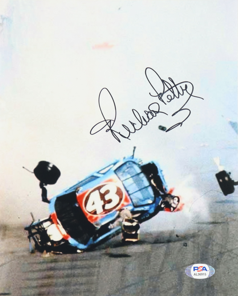 Richard Petty Signed NASCAR 8x10 Photo (PSA) | Pristine Auction