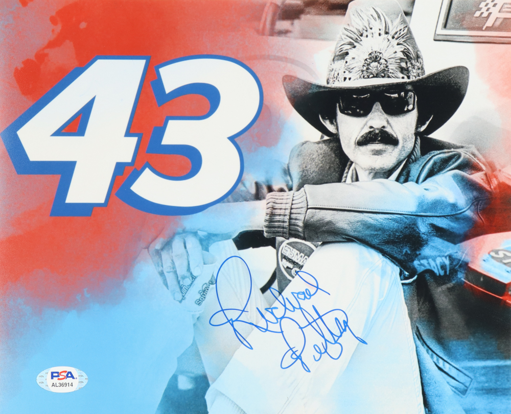 Richard Petty Signed NASCAR 8x10 Photo (PSA) | Pristine Auction