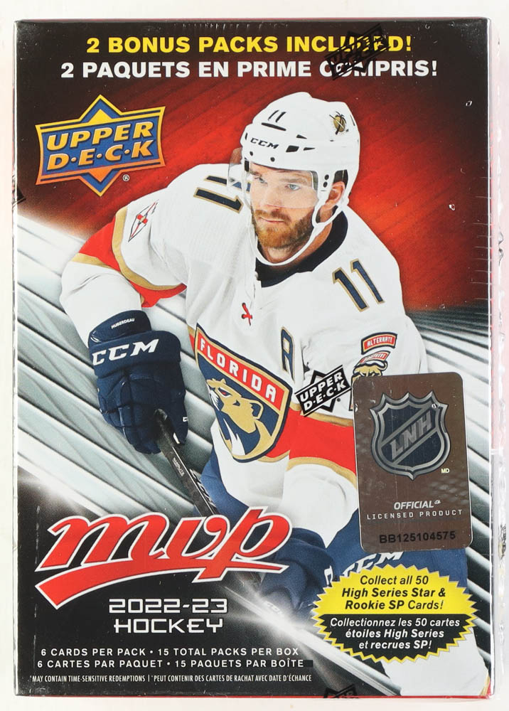 2022-23 Upper Deck MVP Hockey Blaster Box with (15) Packs | Pristine ...