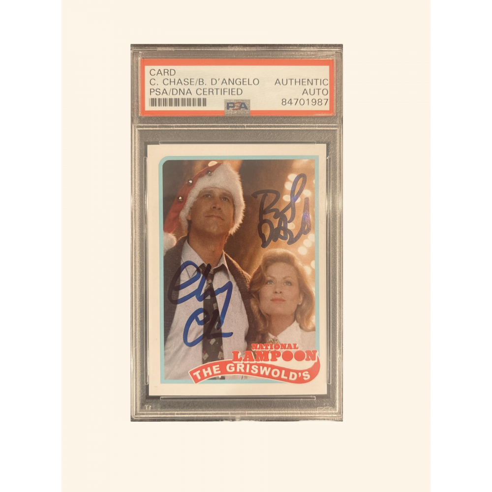 Chevy Chase & Beverly D'Angelo Signed "National Lampoon's Vacation ...