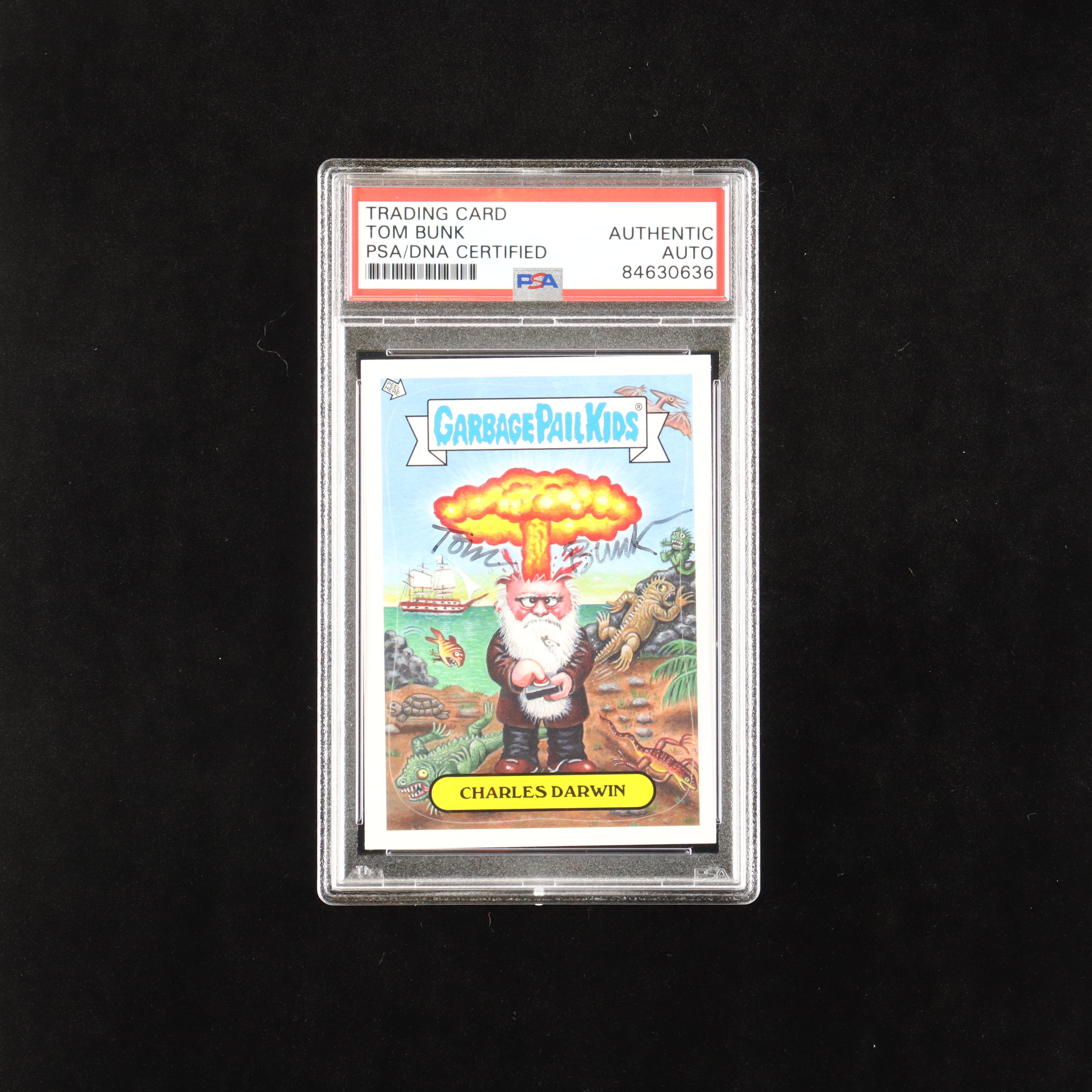 Tom Bunk Signed 2013 Garbage Pail Kids Brand New Series Three Adam ...
