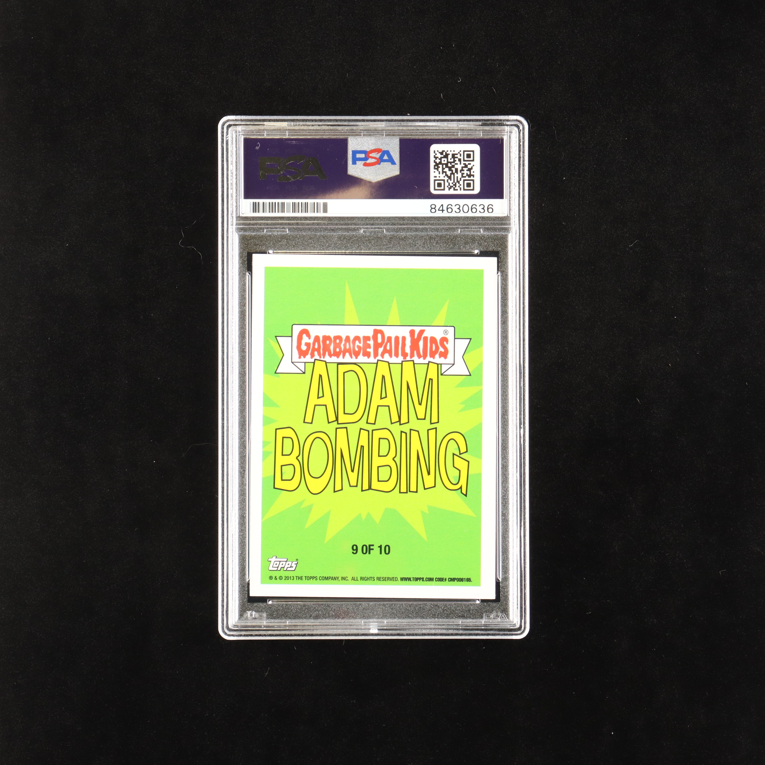 Tom Bunk Signed 2013 Garbage Pail Kids Brand New Series Three Adam ...