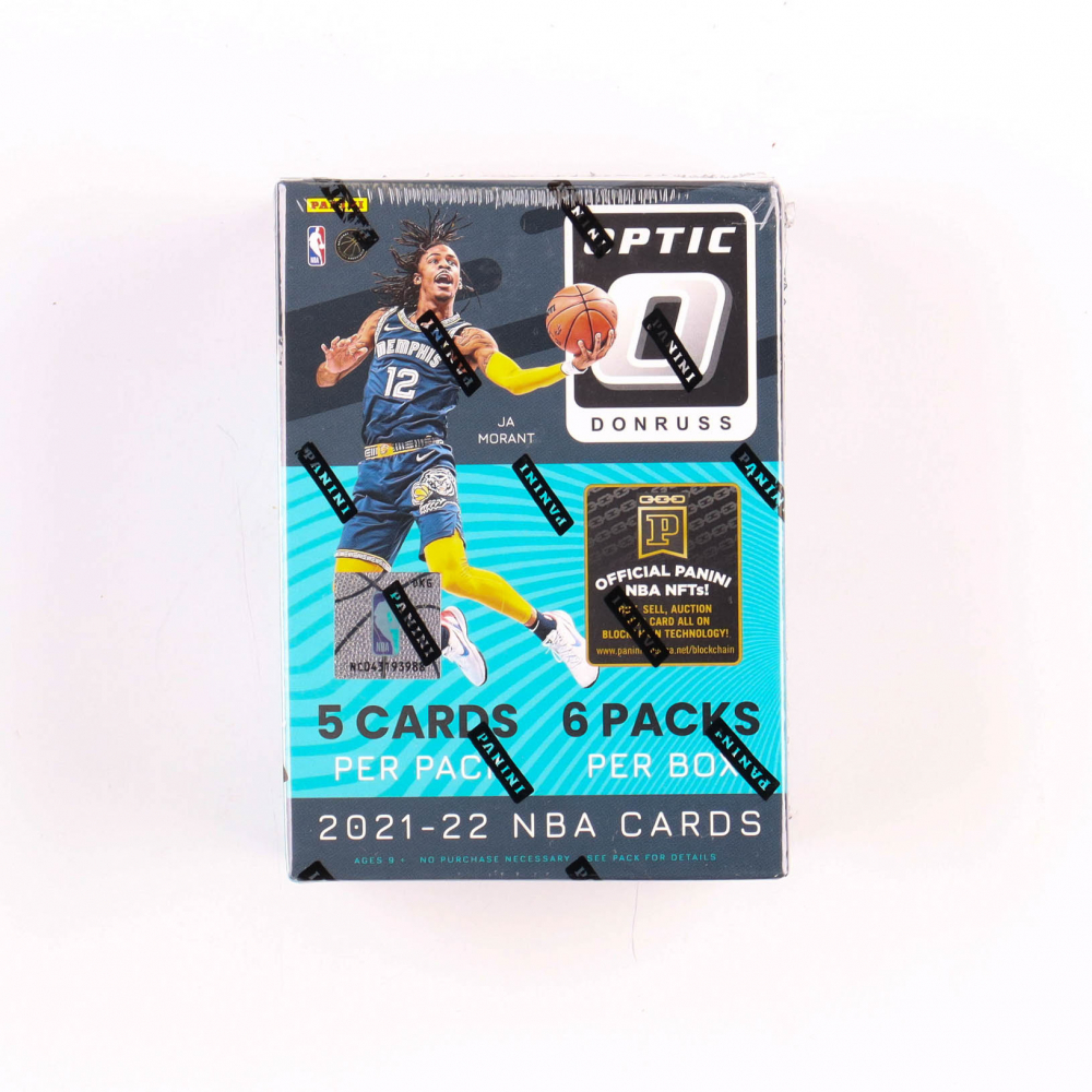 2021-22 Panini Donruss Optic Basketball Blaster Box with (6) Packs ...