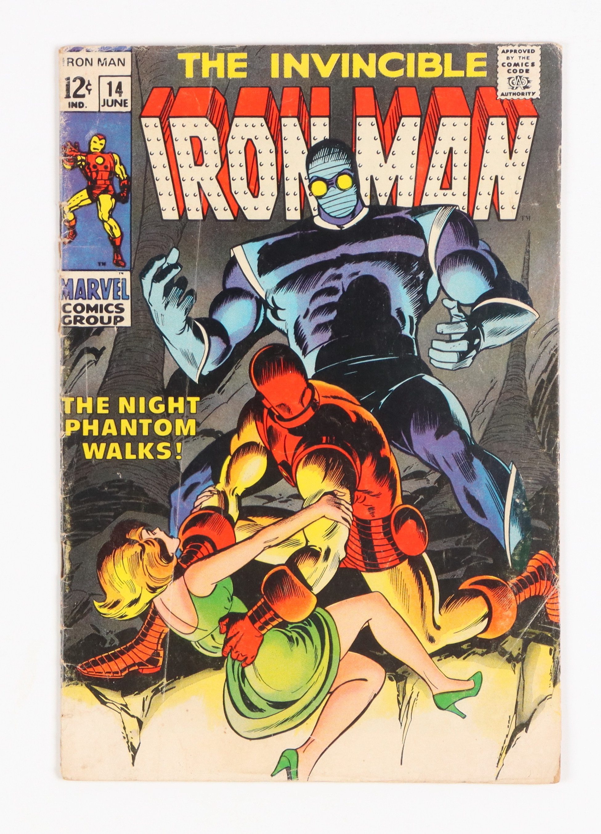 1969 "Iron Man" Issue #14 Marvel Comic Book | Pristine Auction