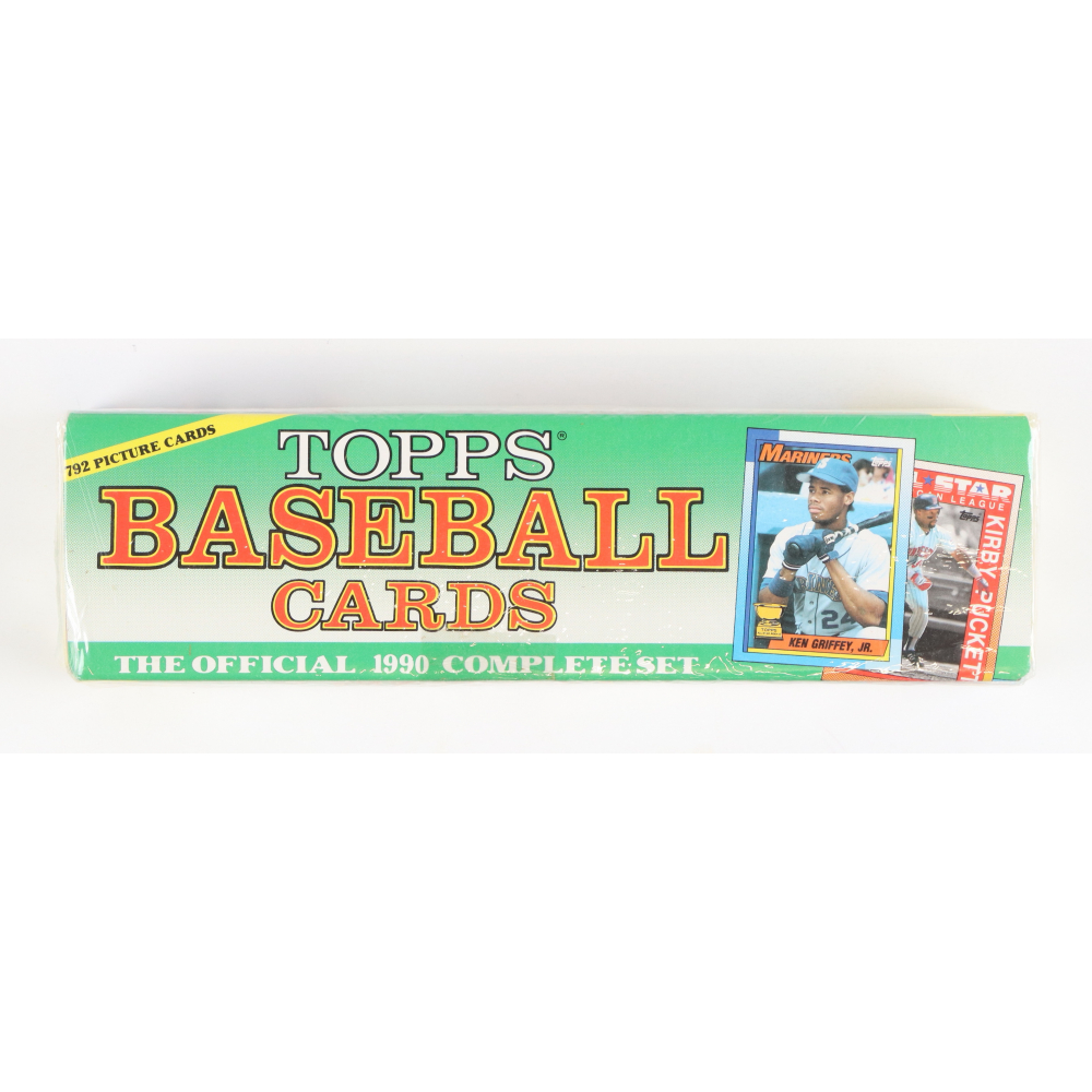 1990 Topps Baseball Complete Set of (792) Cards with Frank Thomas #414A ...