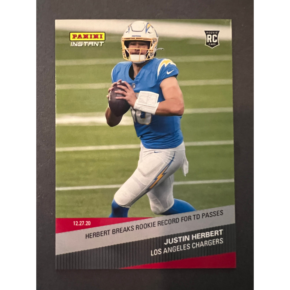 Justin Herbert 2020 Panini Instant #181 RC | Pristine Auction