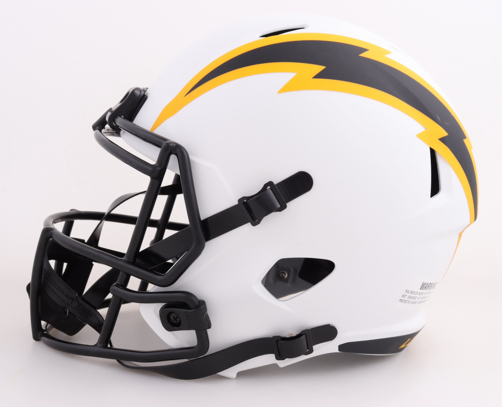J.C. Jackson Signed Chargers Lunar Eclipse Alternate Speed Helmet ...