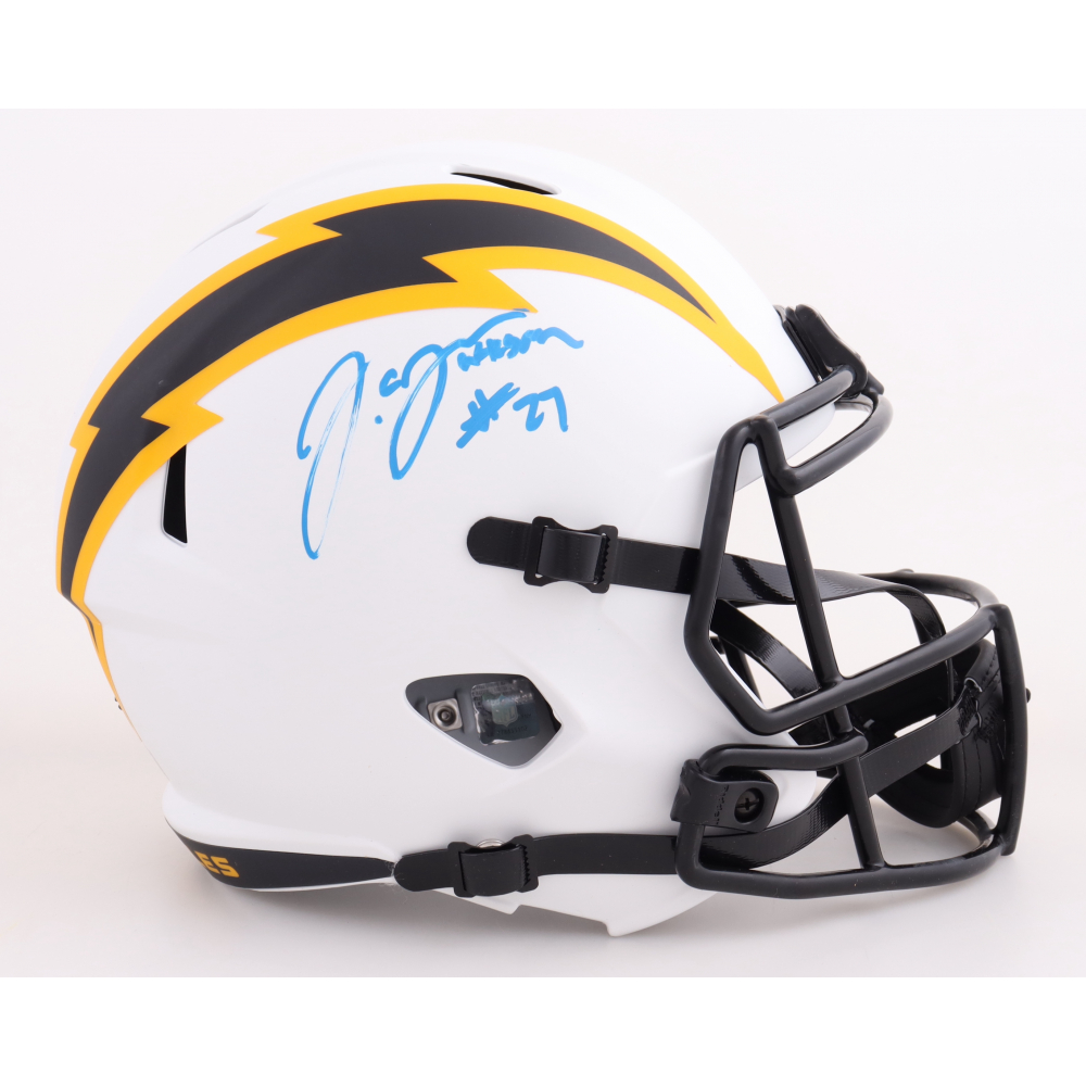J.C. Jackson Signed Chargers Lunar Eclipse Alternate Speed Helmet ...