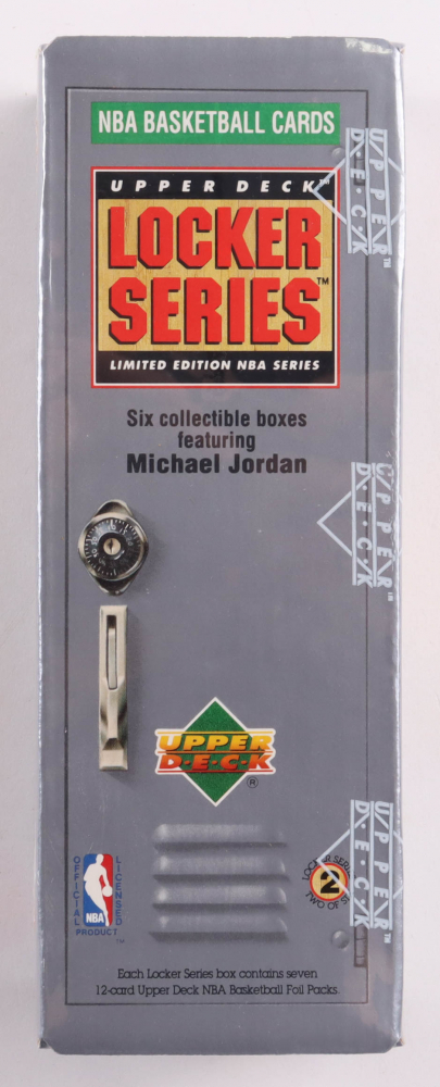 1991 Upper Deck NBA Michael Jordan Locker Series 2 Box with (7) Packs ...