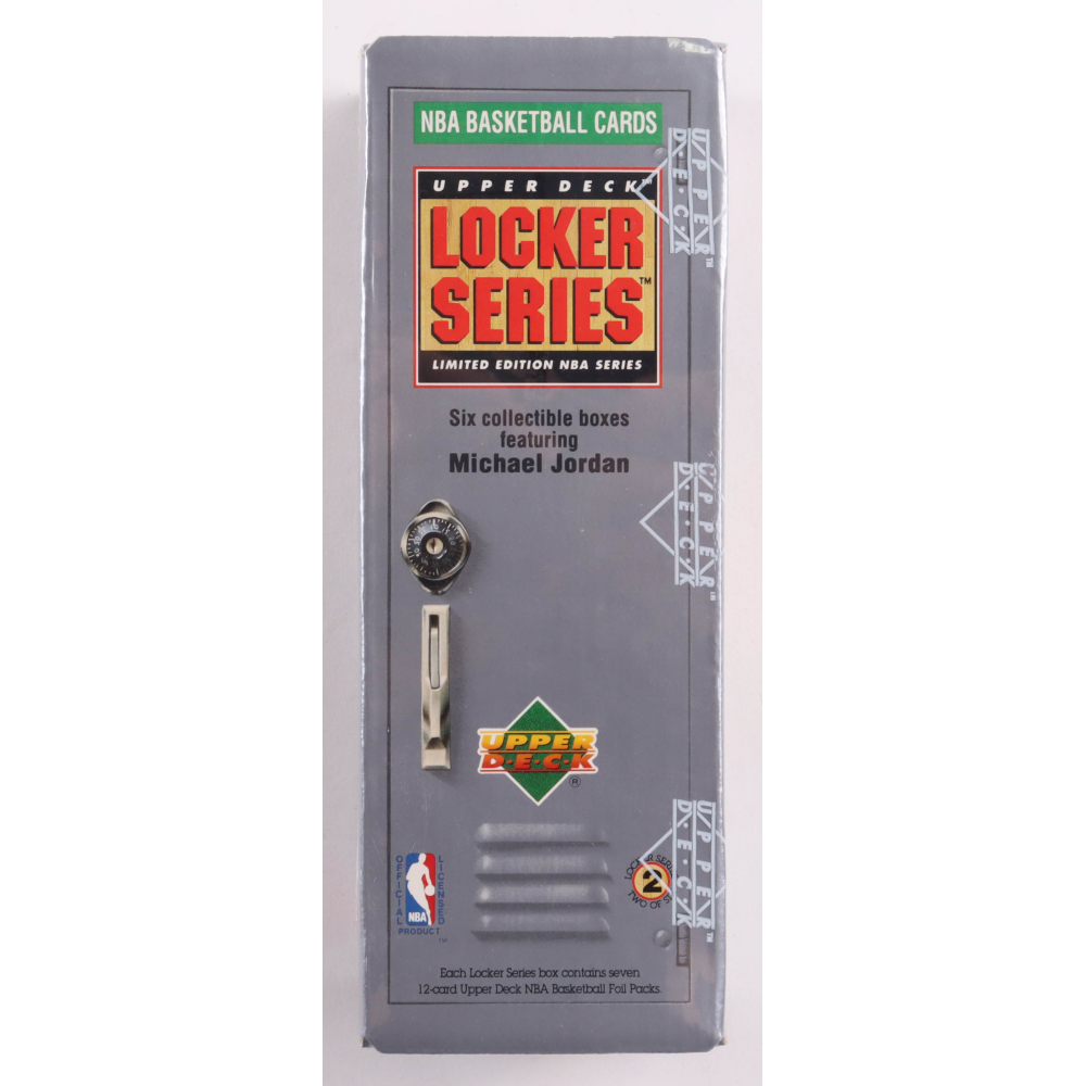1991 Upper Deck NBA Michael Jordan Locker Series 2 Box with (7) Packs ...
