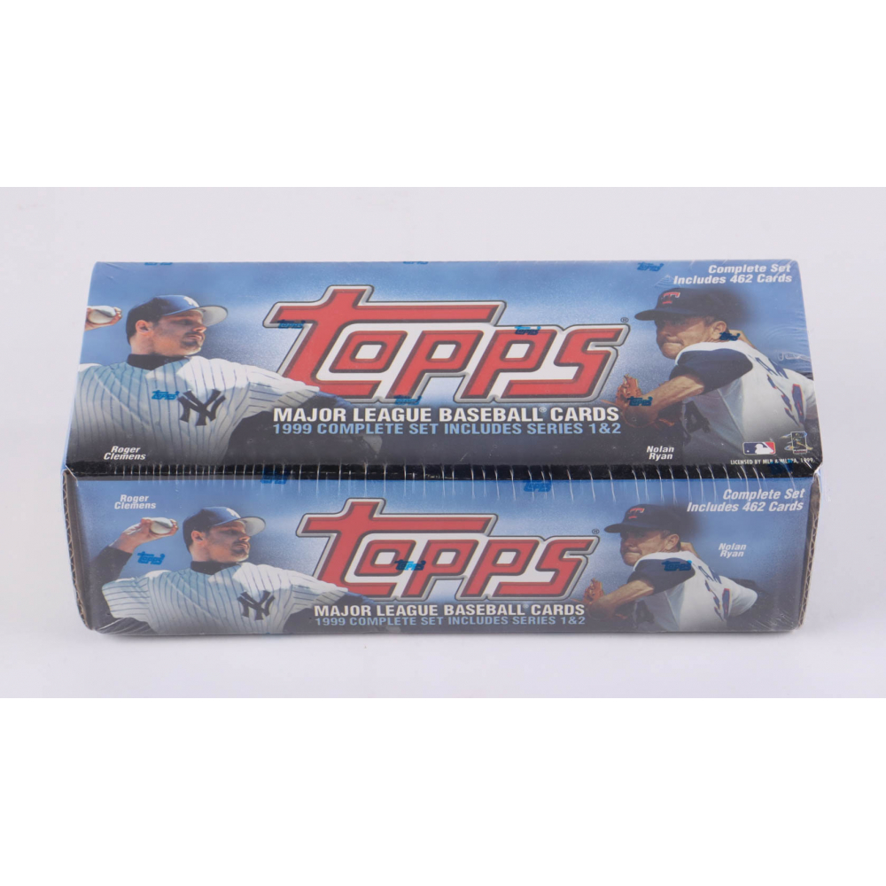 1999 Topps Baseball Complete Set of (462) Cards with Mark McGwire #220 ...