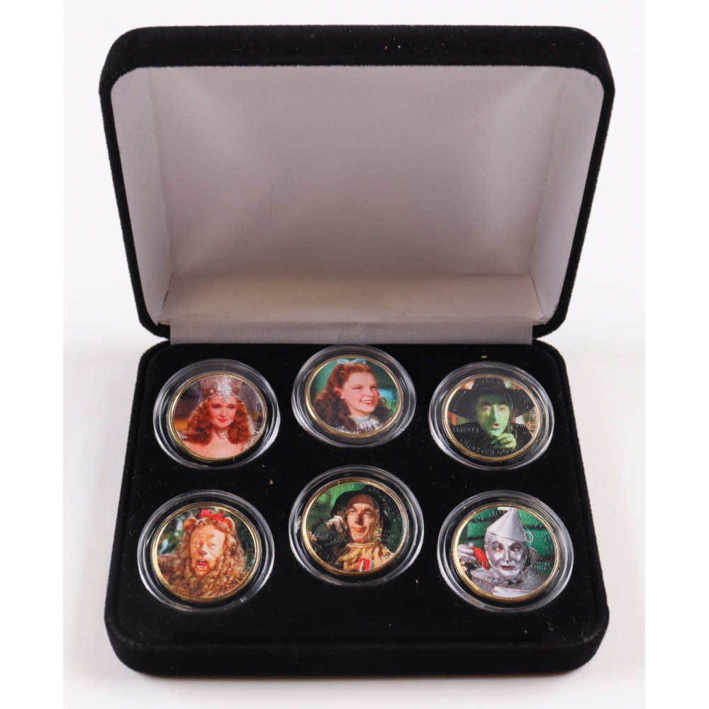 "The Wizard of Oz" Set of (6) Coins | Pristine Auction