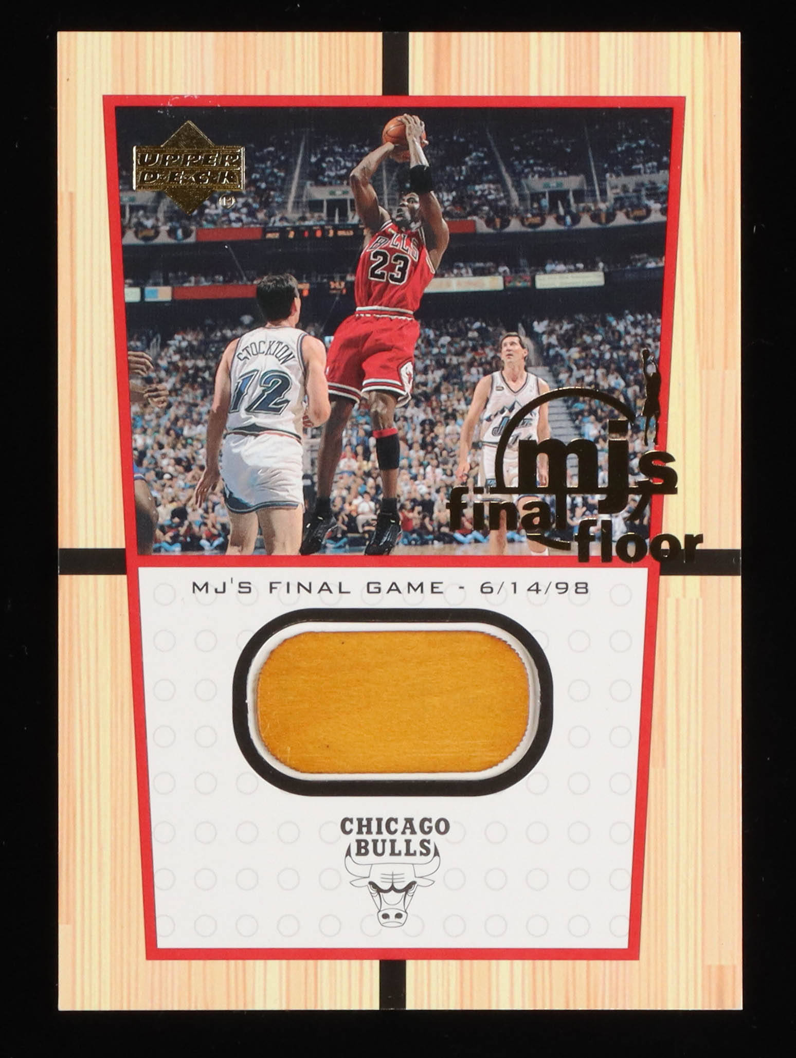 Michael Jordan 2000 Upper Deck Century Legends MJ Final Floor Jumbos # ...