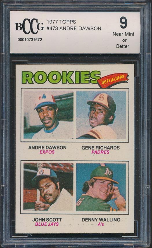 Andre Dawson / Gene Richards / John Scott / Denny Walling 1977 Topps ...