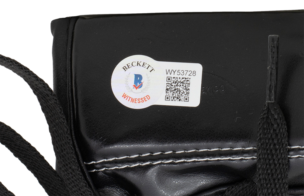 Floyd Mayweather Jr. Signed Cleto Reyes Boxing Glove (Beckett ...