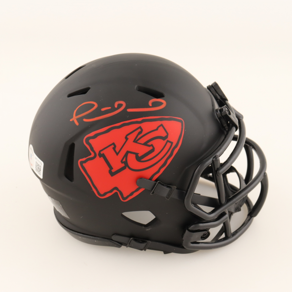 Patrick Mahomes II Signed Chiefs Eclipse Alternate Speed Mini Helmet ...