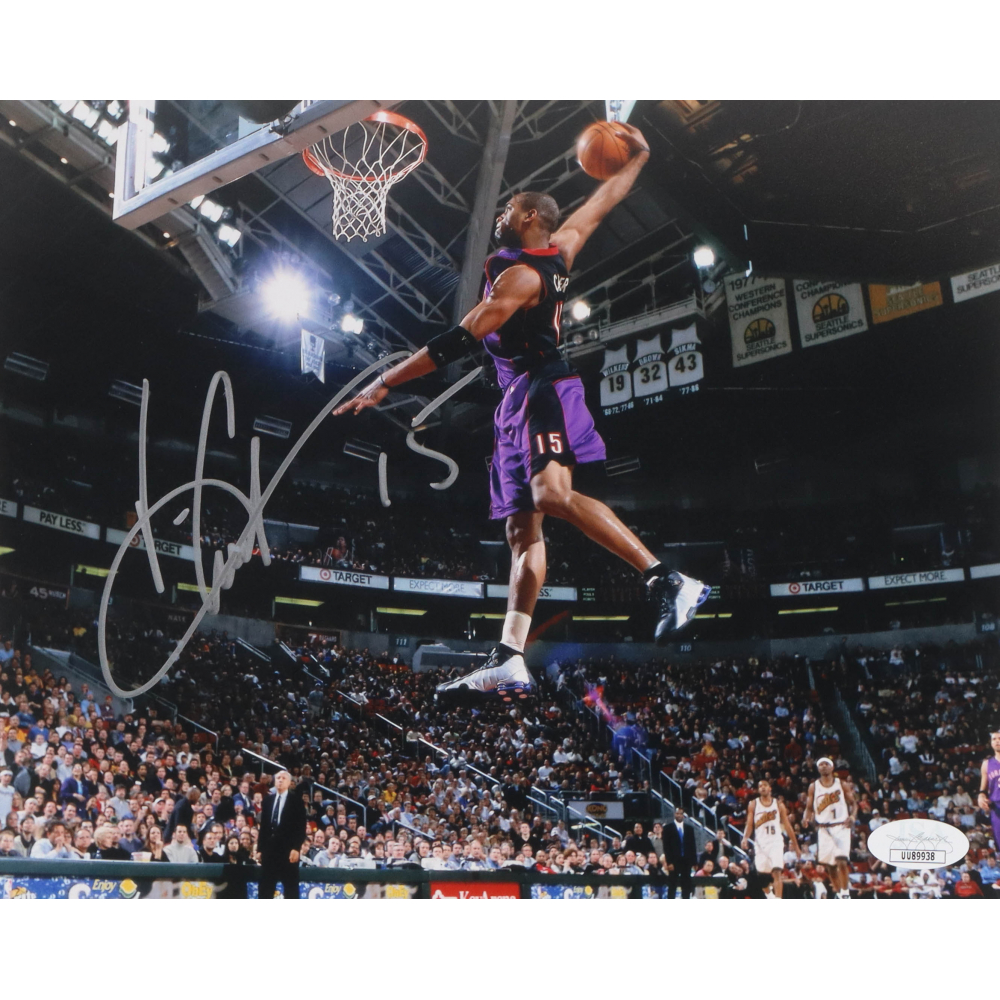 Vincent Carter Signed Raptors 8x10 Photo (JSA) | Pristine Auction