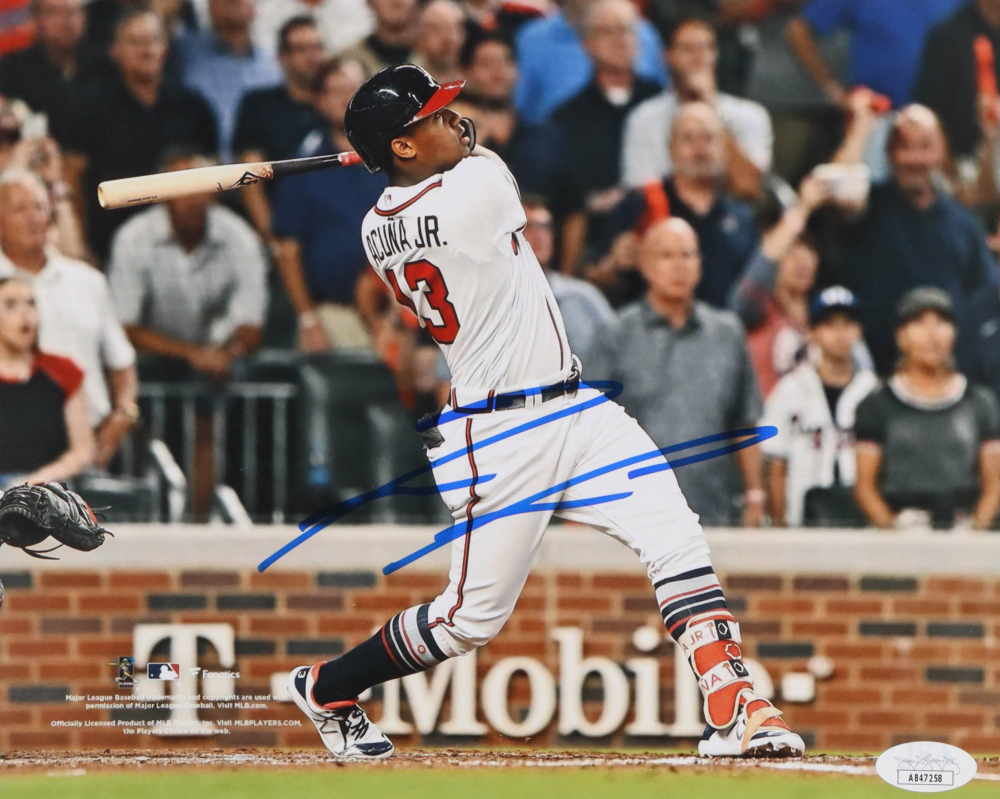Ronald Acuna Jr. Signed Braves 8x10 Photo (JSA) | Pristine Auction