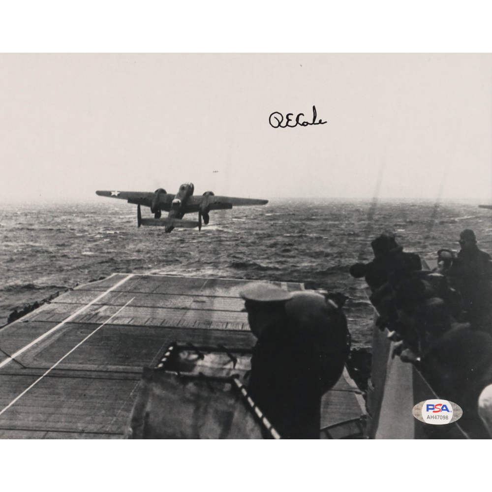 Richard E. Cole Signed 8x10 Photo (Beckett) | Pristine Auction