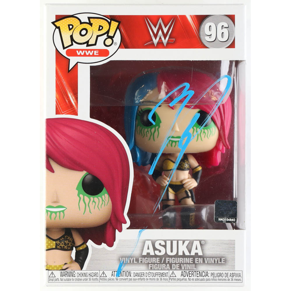 Asuka Signed WWE #96 Asuka Funko Pop! Vinyl Figure (Beckett) | Pristine ...
