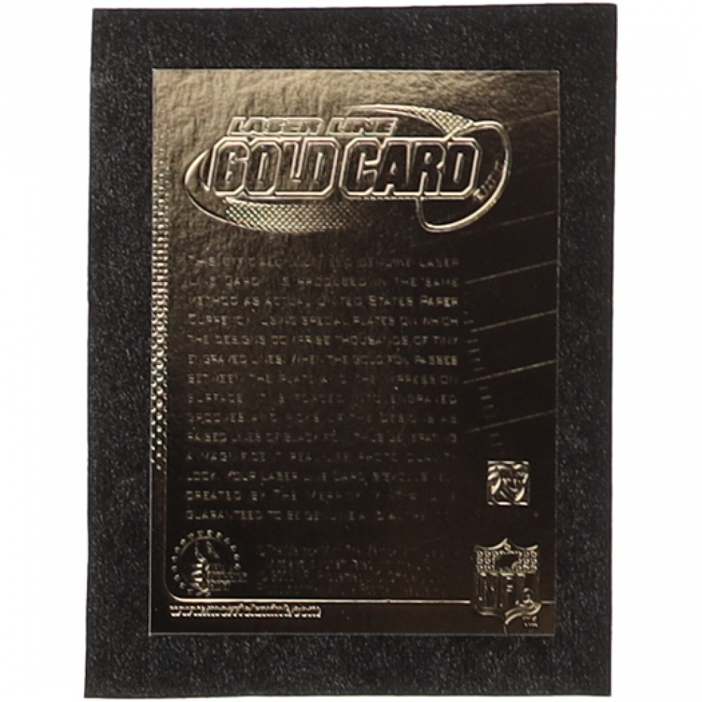 Tom Brady 2003 Merrick Mint Laser Line 23KT Gold Card | Pristine Auction