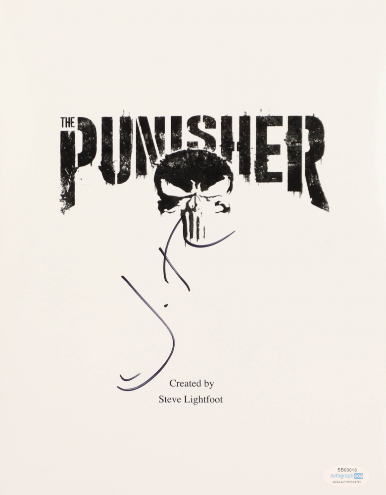 Jon Bernthal Signed Punisher 8x10 Photo (AutographCOA) | Pristine Auction