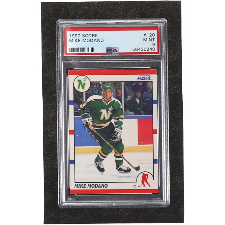 Mike Modano 1990-91 Score #120 RC (PSA 9) | Pristine Auction