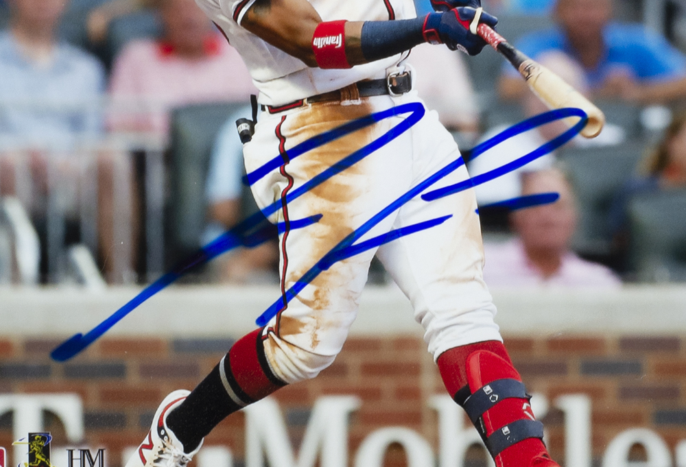 Ronald Acuna Jr. Signed Braves Custom Framed Photo (Beckett) | Pristine ...