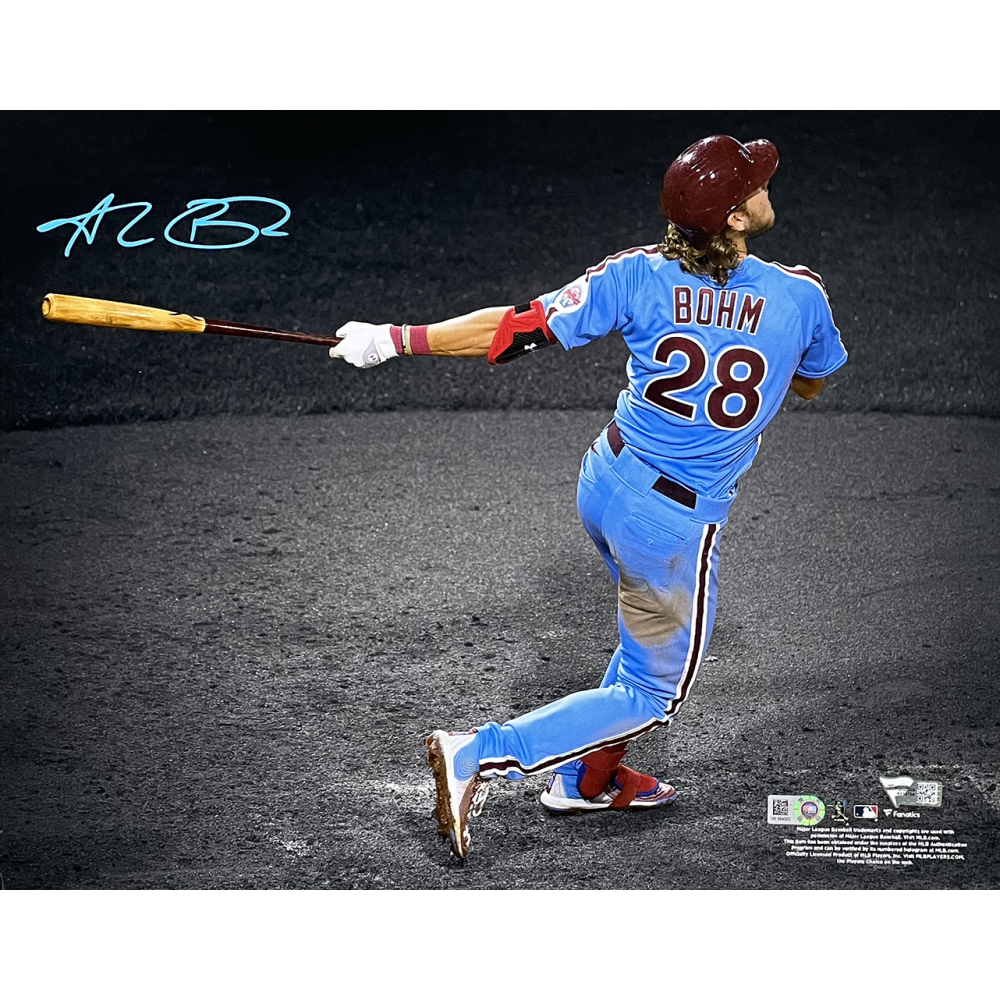 Alec Bohm Signed Phillies 11x14 Photo (MLB & Fanatics) | Pristine Auction