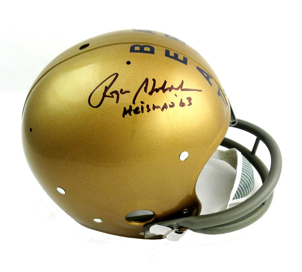 Roger Staubach Signed Navy Midshipmen Full-Size Throwback Helmet ...