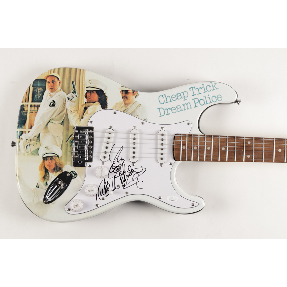 Robin Zander & Rick Nielsen Signed Cheap Trick "Dream Police" 39" Electric Guitar (JSA ...